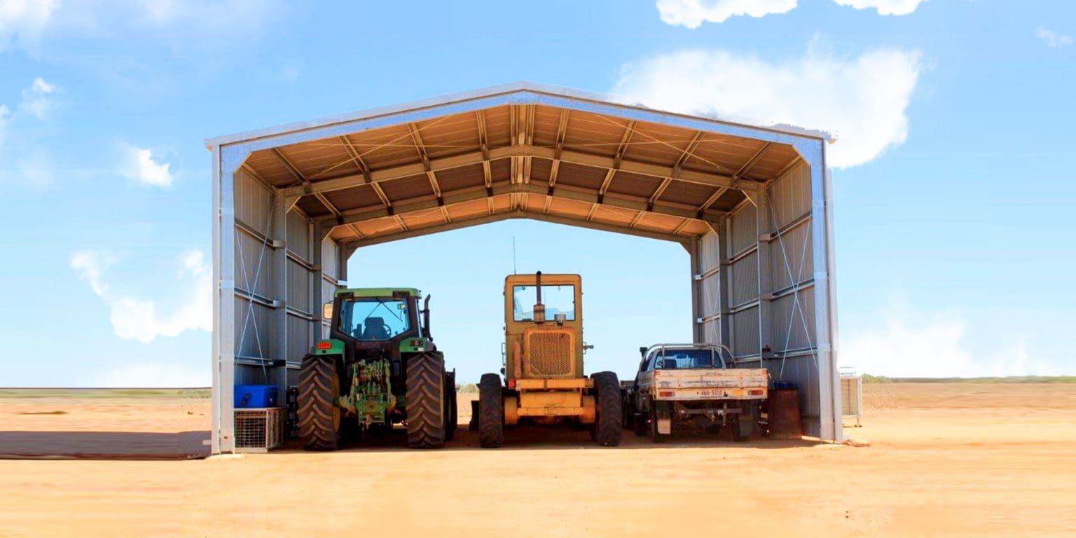 Hay Sheds - Now Buildings